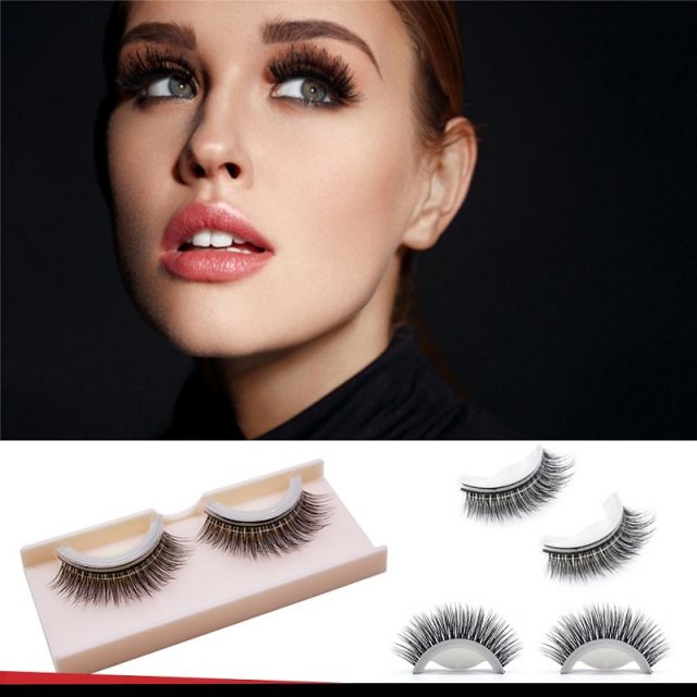 How to apply false eyelashes step by step - Creative Jasmin