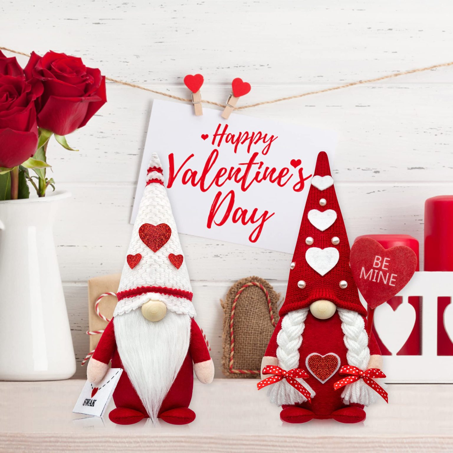 Spreading the Love with Valentine's Day Gnomes - Creative Jasmin